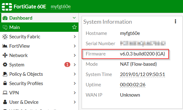 FortiGate Recovery Partition – Historian Tech