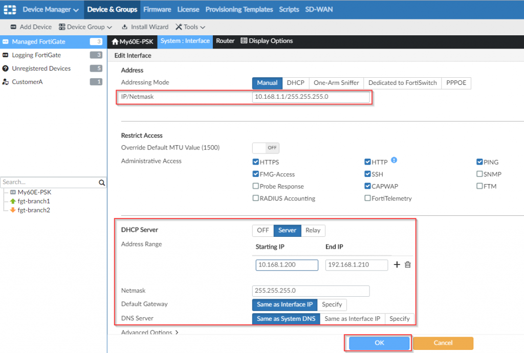 Zero(ish) Touch Provisioning – Configuring the FortiManager – Historian ...