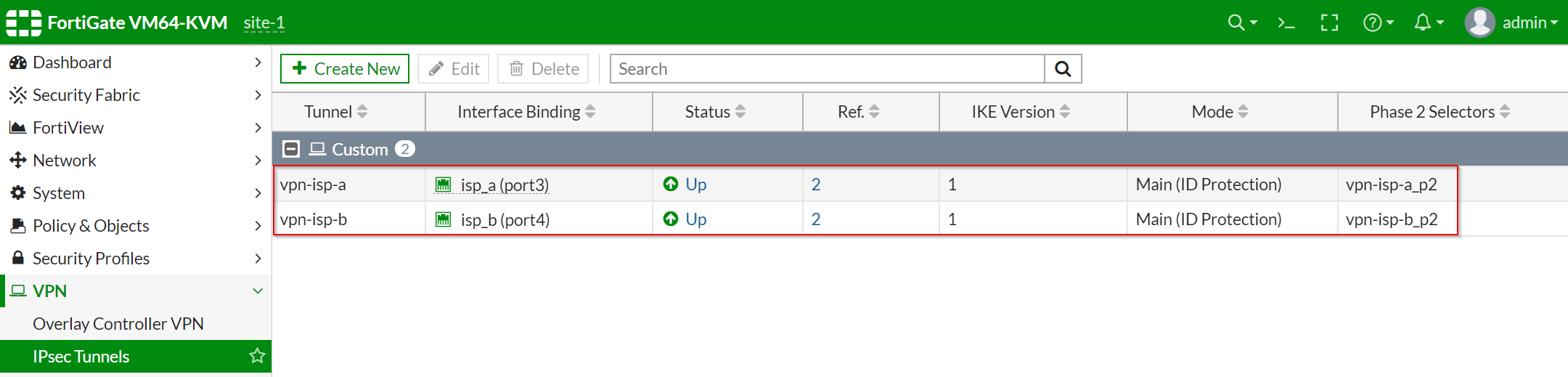 SD-WAN with FortiGate – Basic SD-WAN between Two Sites – Historian Tech