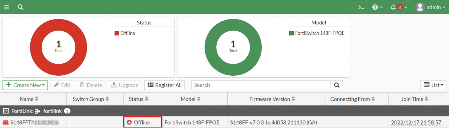 How to change the IP address of FortiLink FortiSwitches without traffic ...
