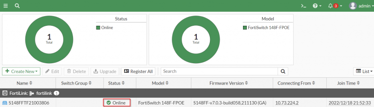How to change the IP address of FortiLink FortiSwitches without traffic ...